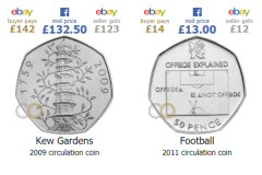 2021 Decimal Day John Logie Baird 50p Coins H.G. Wells Sir Walter Scott ...