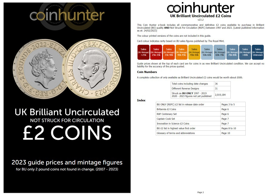 All 5 Downloadable e-books: UK Circulation 50p Coins, Brilliant ...