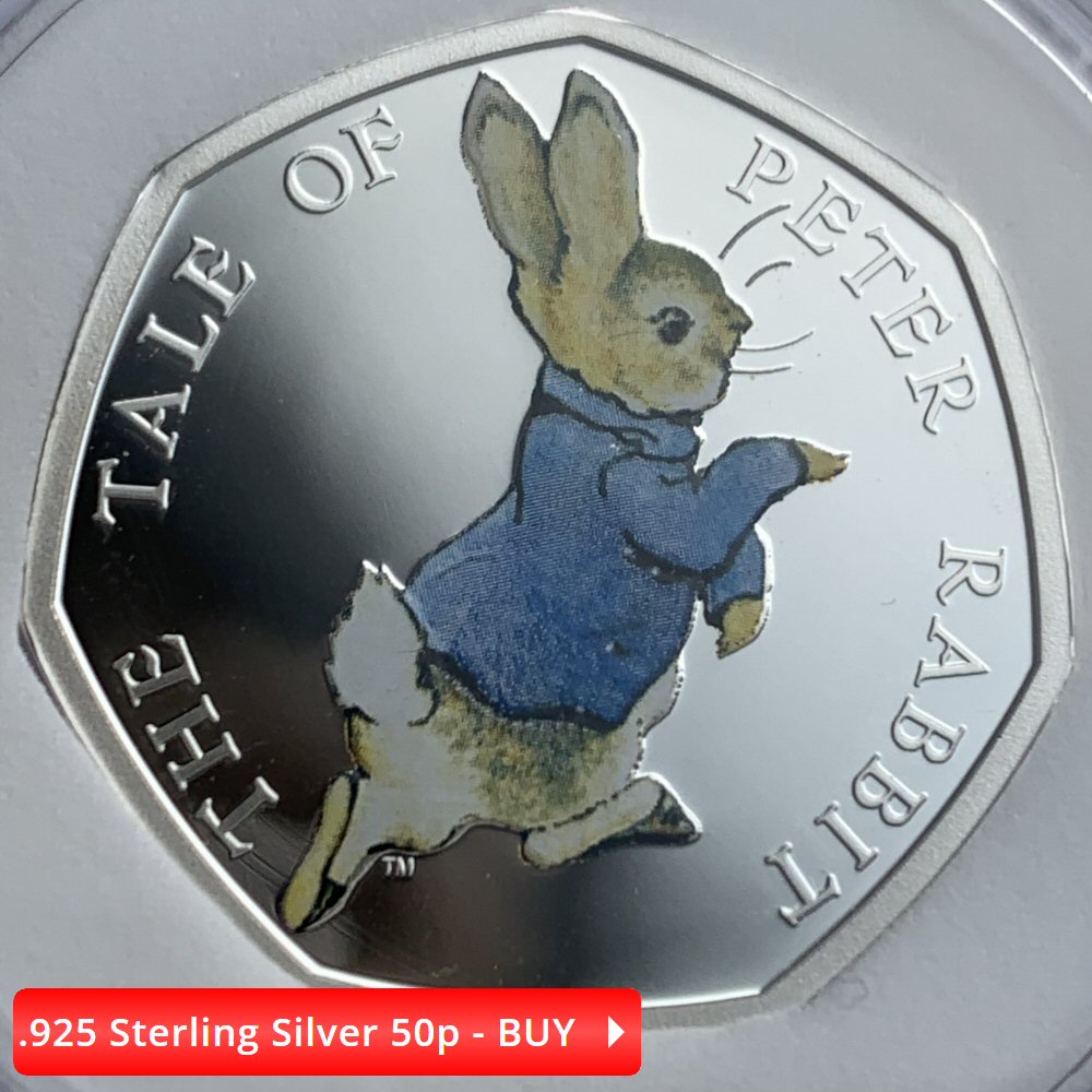 2017 Peter Rabbit 50p