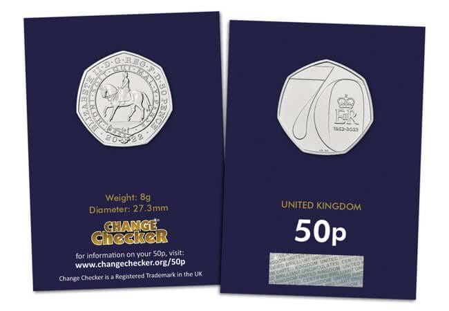2022 Platinum Jubilee 50p